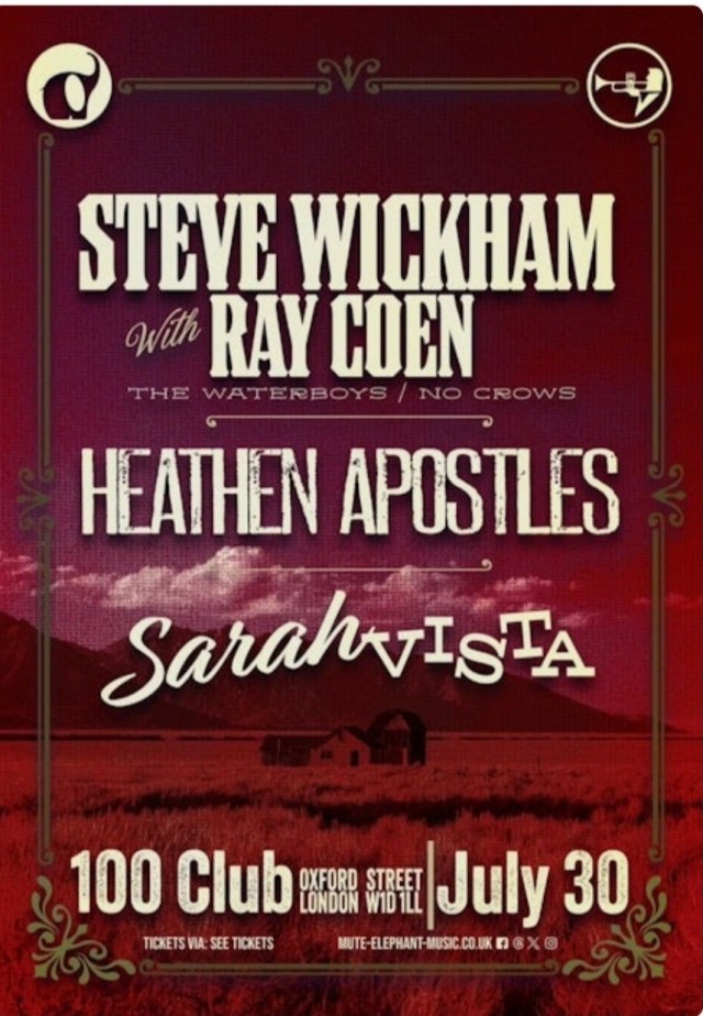 Review: Steve Wickham & Ray Coen; Heathen Apostles; SarahVista – 100 ...